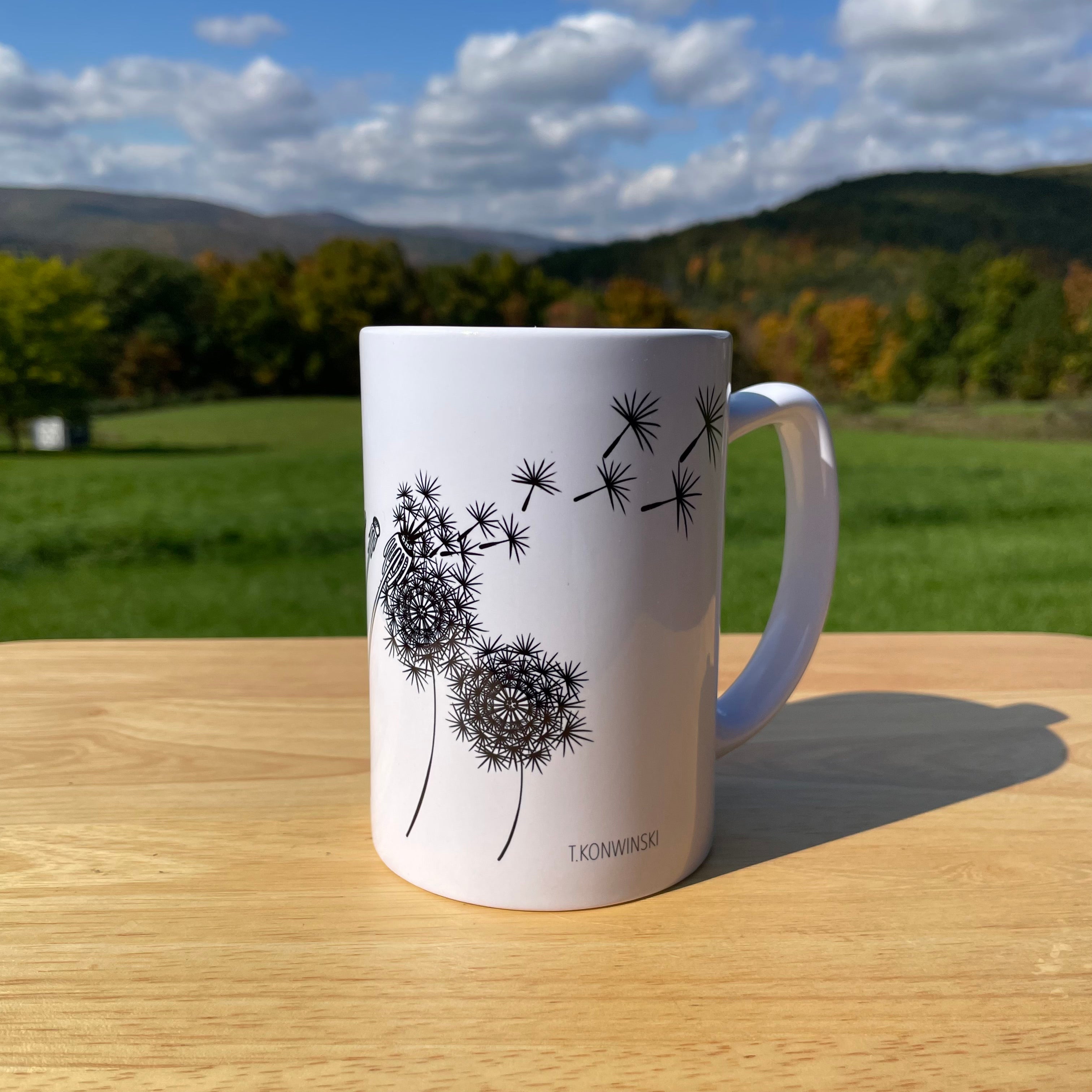 Dandelion 14oz Mug – Rose Hollow Design