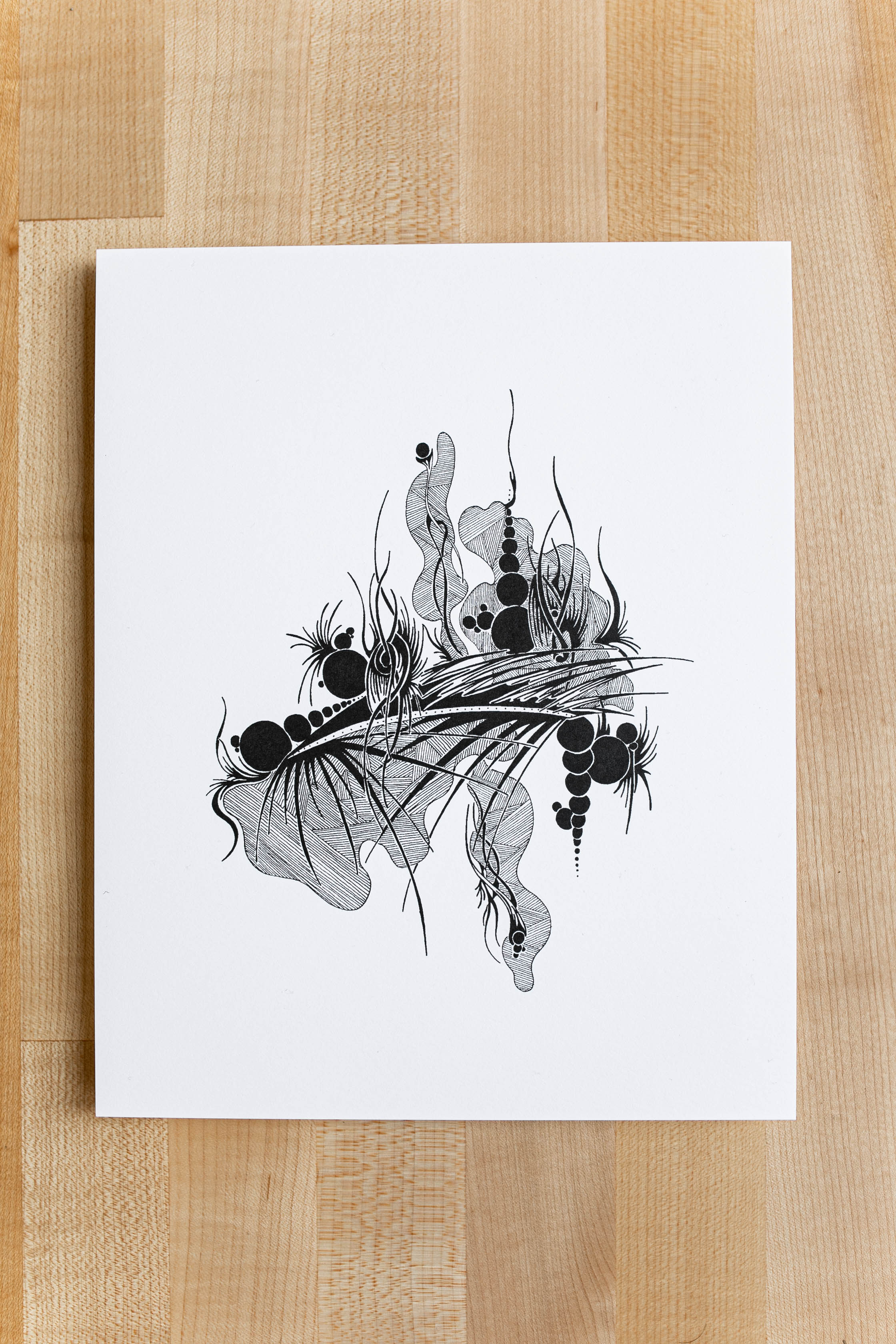 Under (8" x 10") – Rose Hollow Design